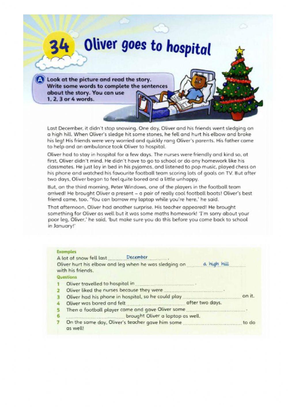 Flyers exam reading part 5 6183772 | María alejandra