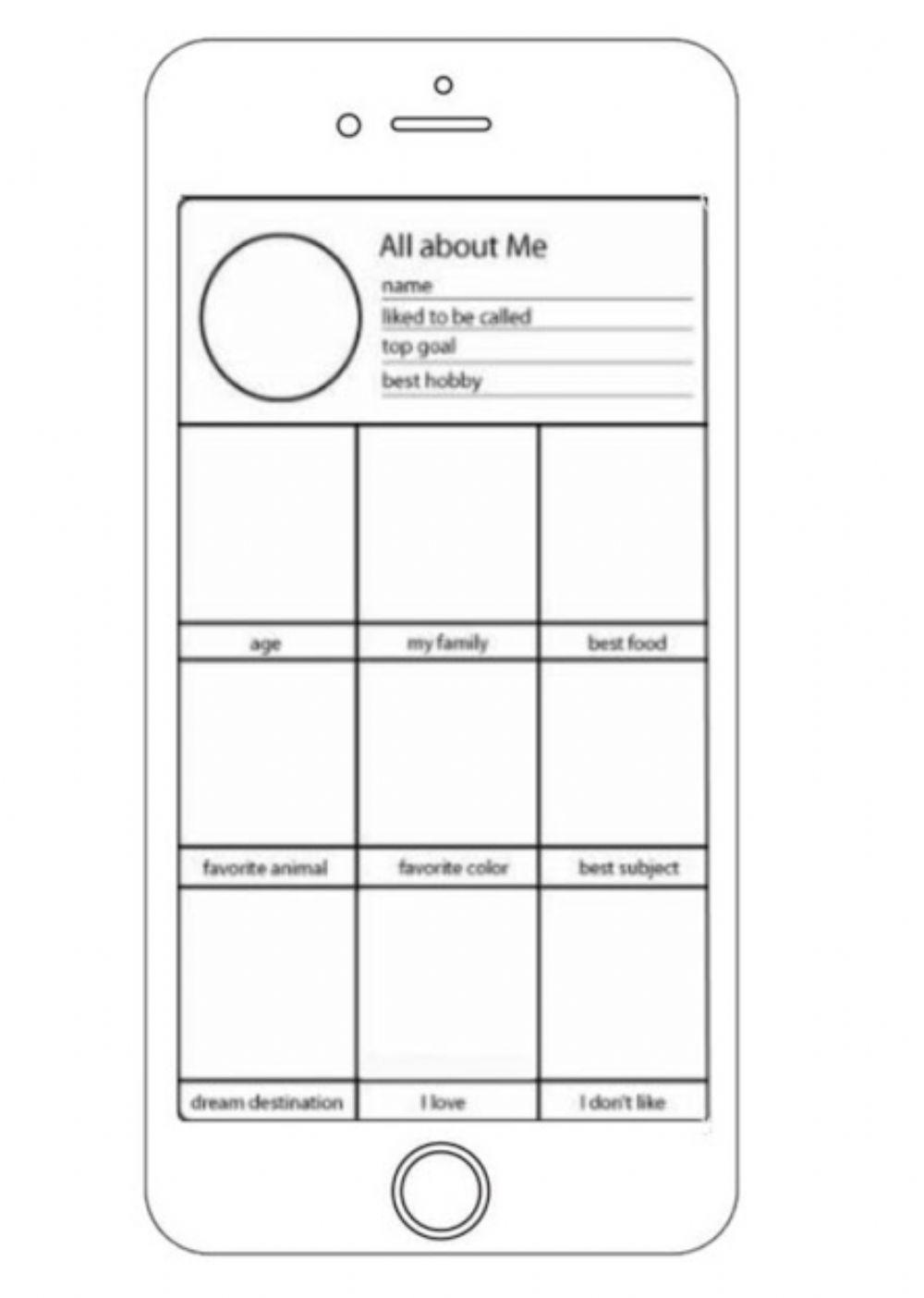 Instagram Profi… | Free Interactive Worksheets | 455050