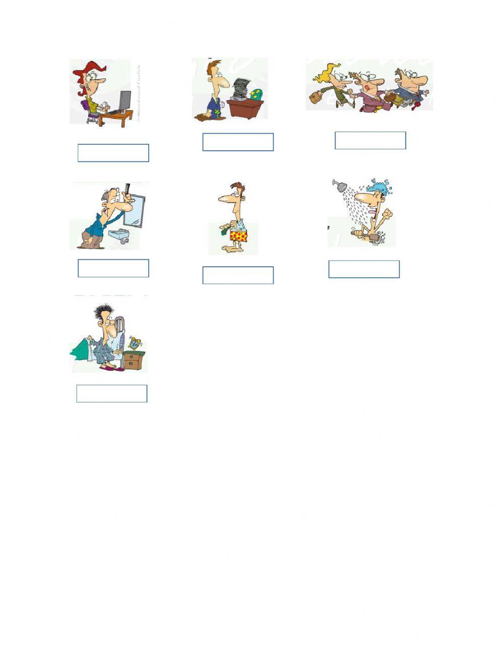 Daily Routine online exercise for grade 3 | Live Worksheets