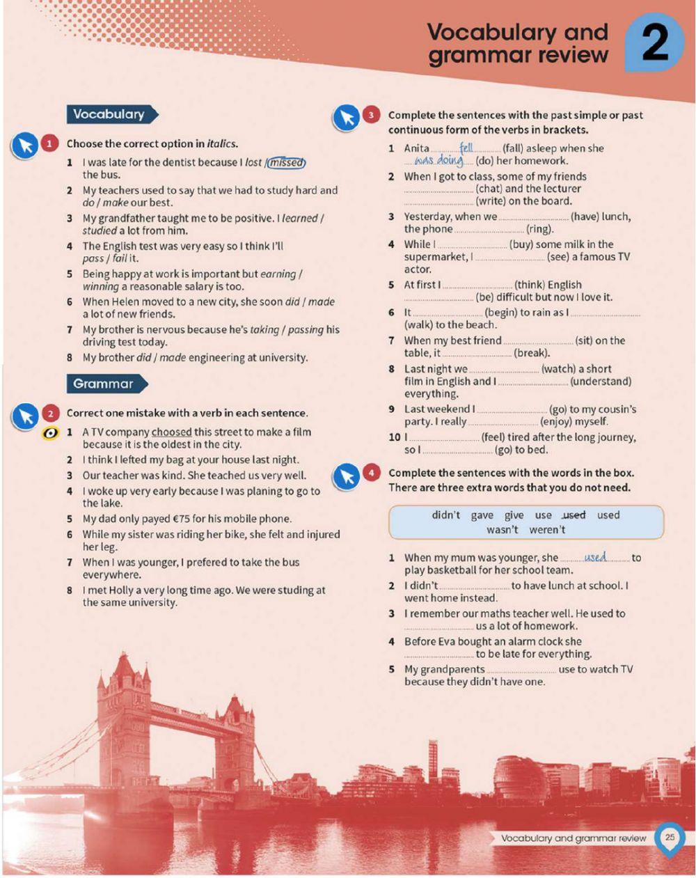 Units 1 - 2 PET Review Cambridge online exercise for | Live Worksheets