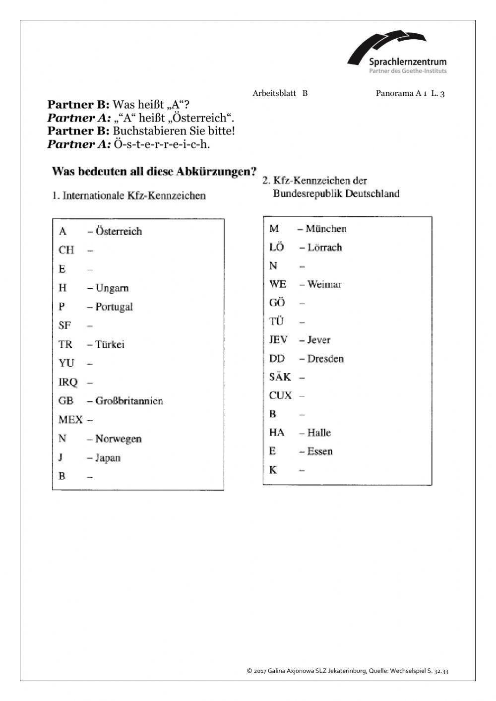 Buchstabieren A | Free Interactive Worksheets | 456555