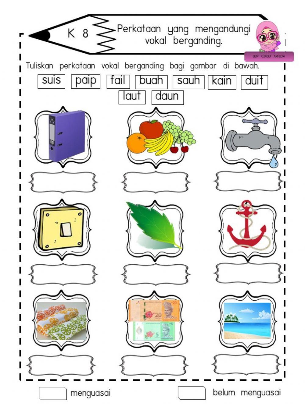 K8-VOKAL BERGAN… | Free Interactive Worksheets | 540167