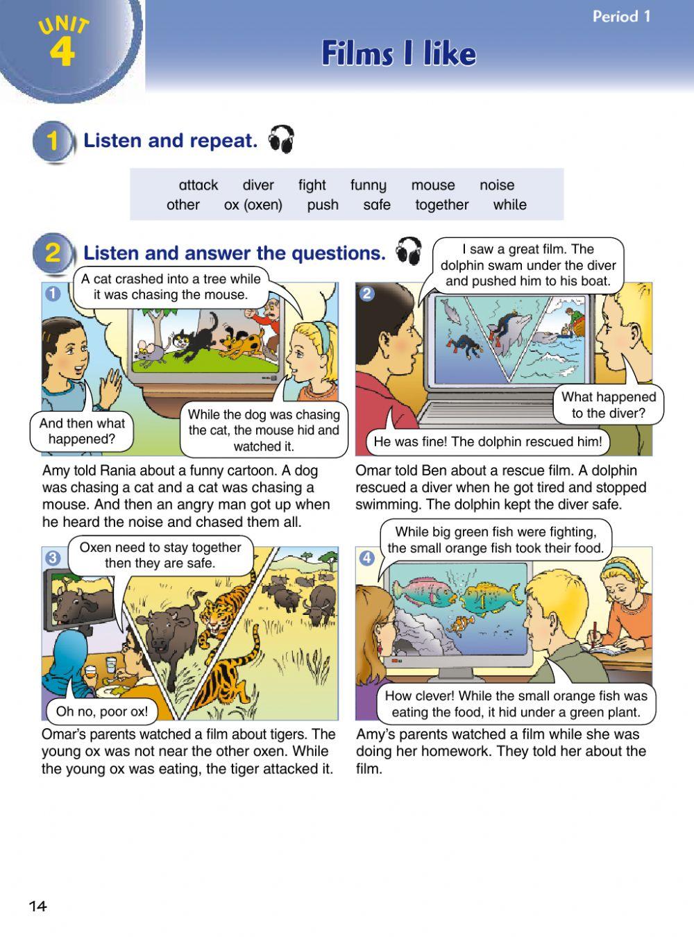 Trainig Sheet 1 Unit 4 P1 T1 G6 Blended Learing Module 1 worksheet | Live Worksheets