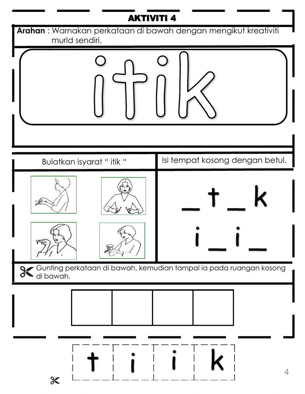 TAJUK : HAIWAN online exercise for | Live Worksheets