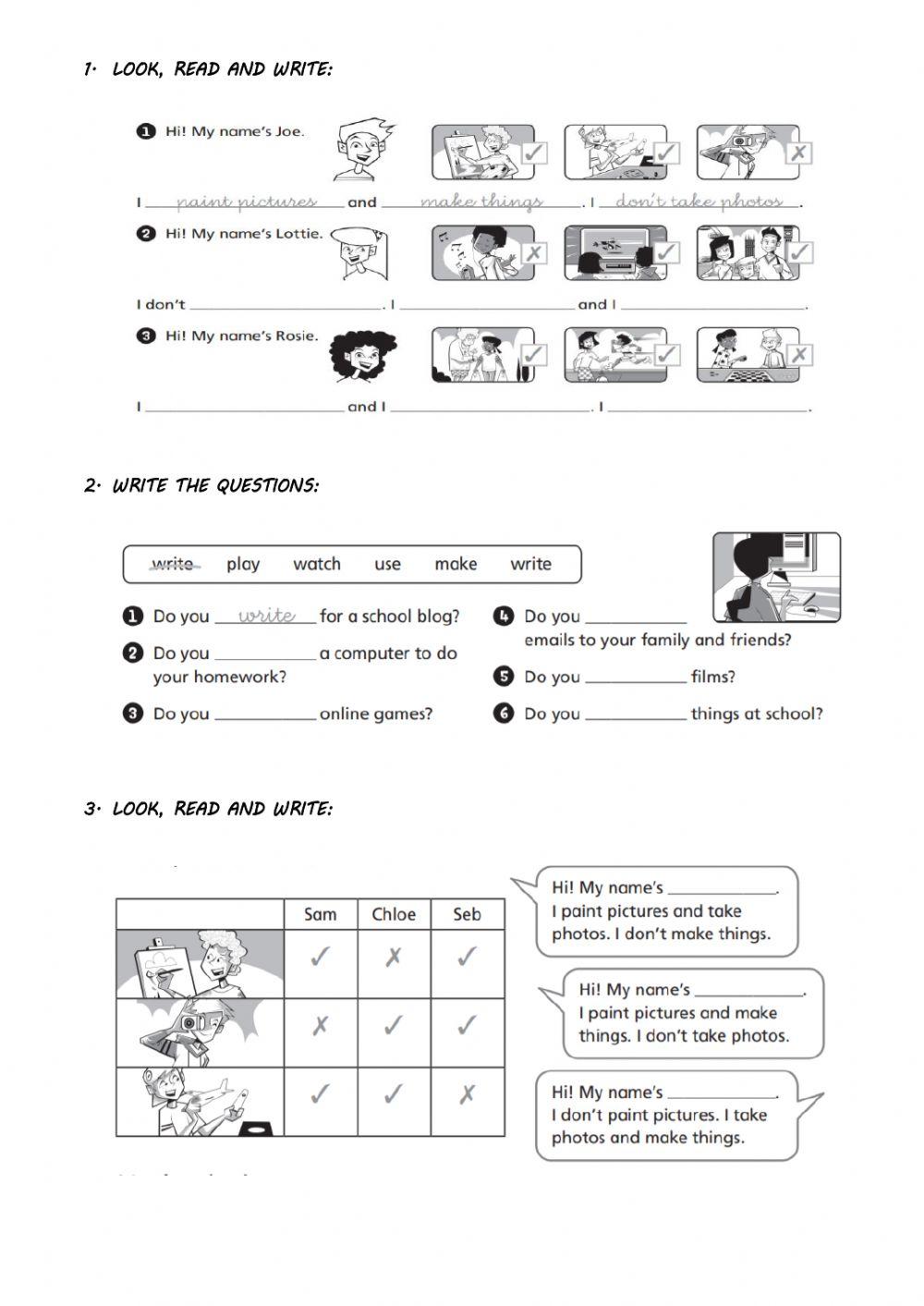 UNIT 1 TIGER YE… | Free Interactive Worksheets | 6187971