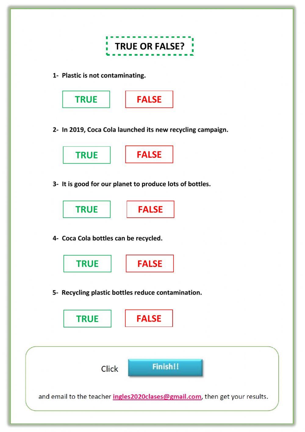 Coca cola history worksheet for high school | Live Worksheets