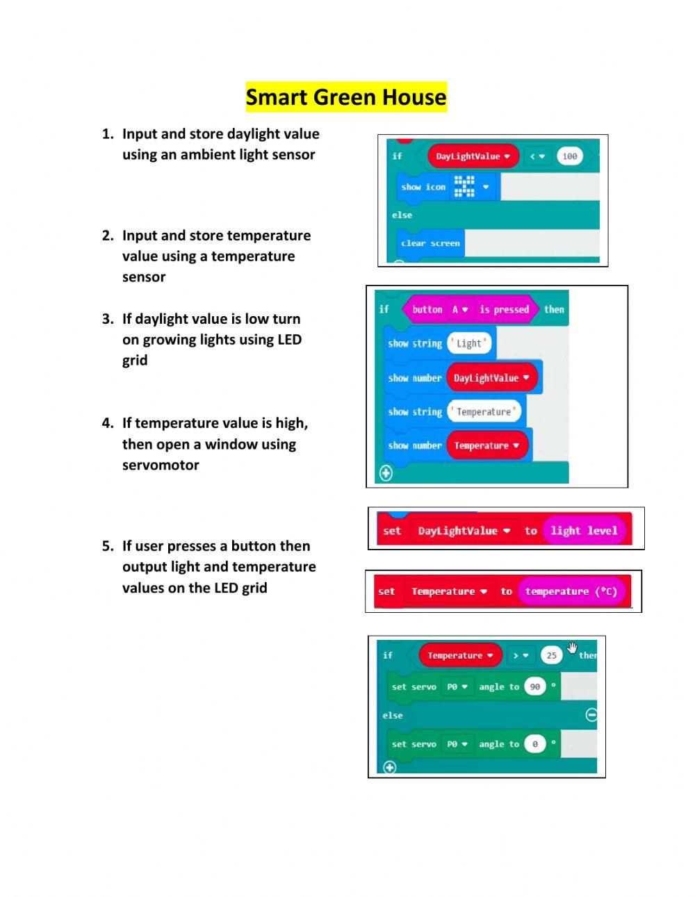 461180 | Smart Green house using makecode | Raspunisi