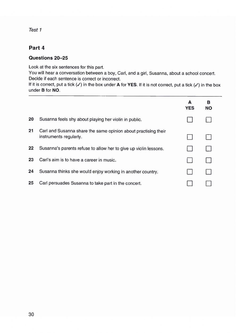 PET 2020 : TEST 1 (WRITING PART 1 - LISTENING PART 1-2-3-4 ) 8TH CE ...