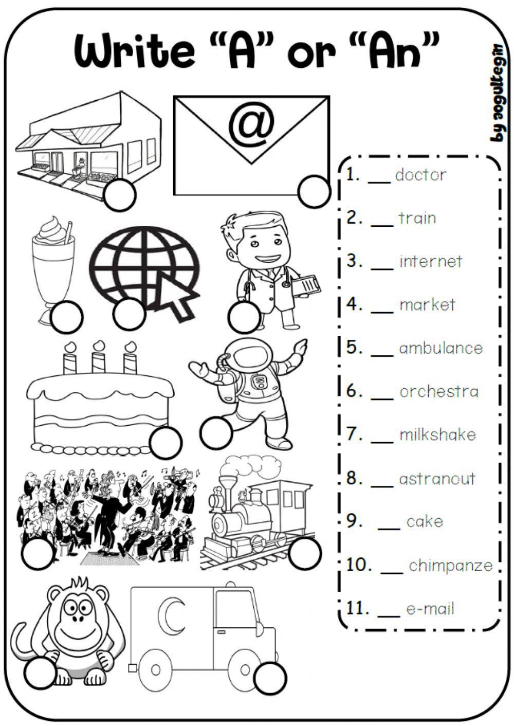 399410 | 2.1. Words - A or An | aogultegin