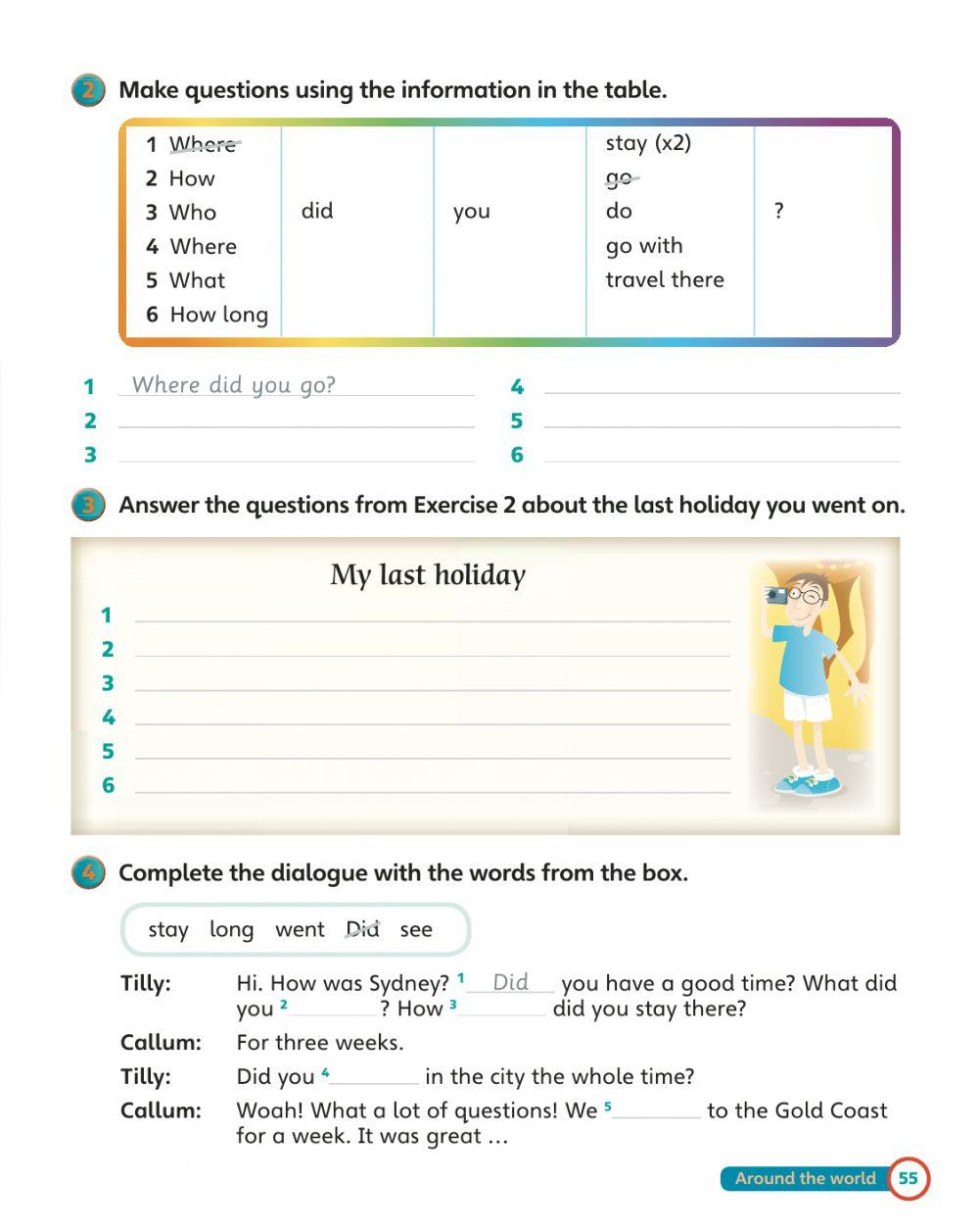 Super Minds 3 - Review Unit 8 online exercise for | Live Worksheets