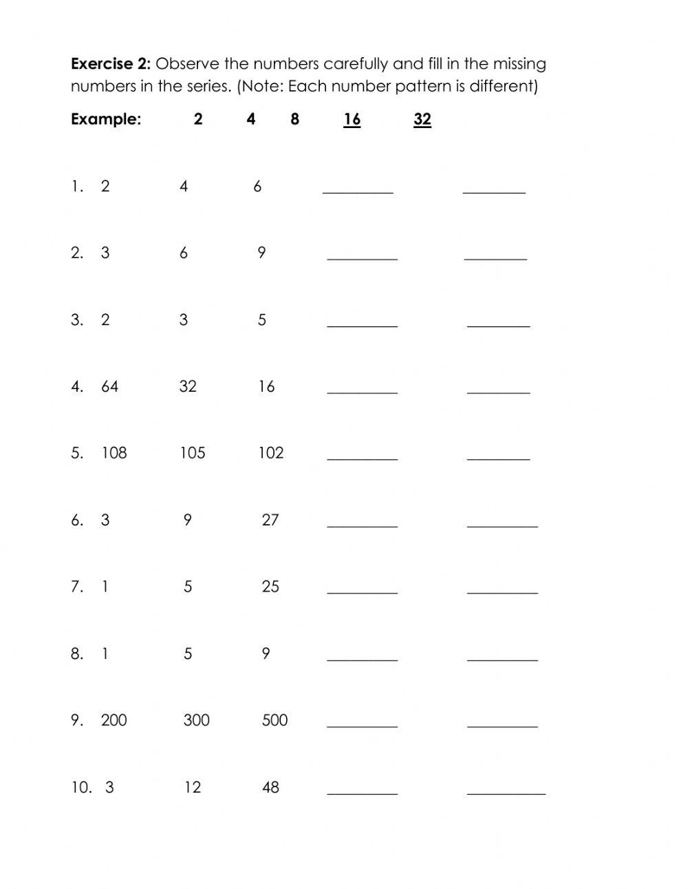 Quantitative Comparison Worksheets Quantitative Comparison Worksheets