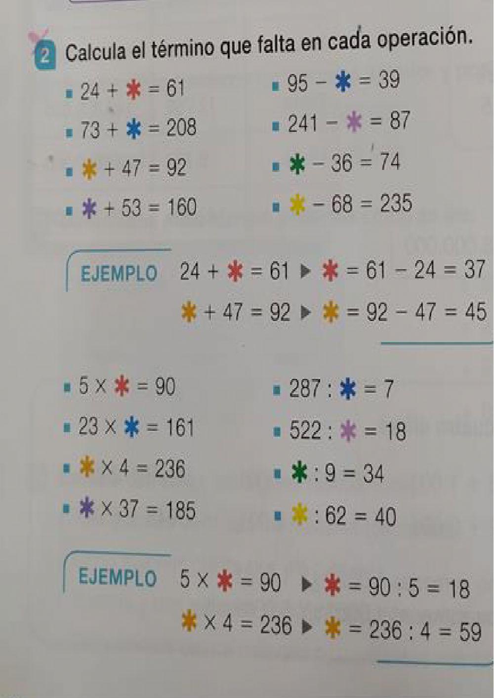 Operaciones | Free Interactive Worksheets | 4325812