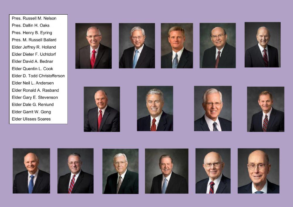 LDS prophets and apostles worksheet | Live Worksheets