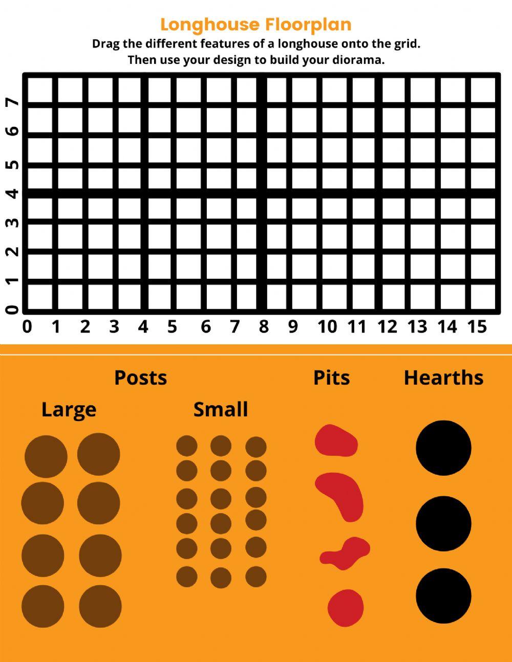 Longhouse Floorplan Mapping online exercise for | Live Worksheets