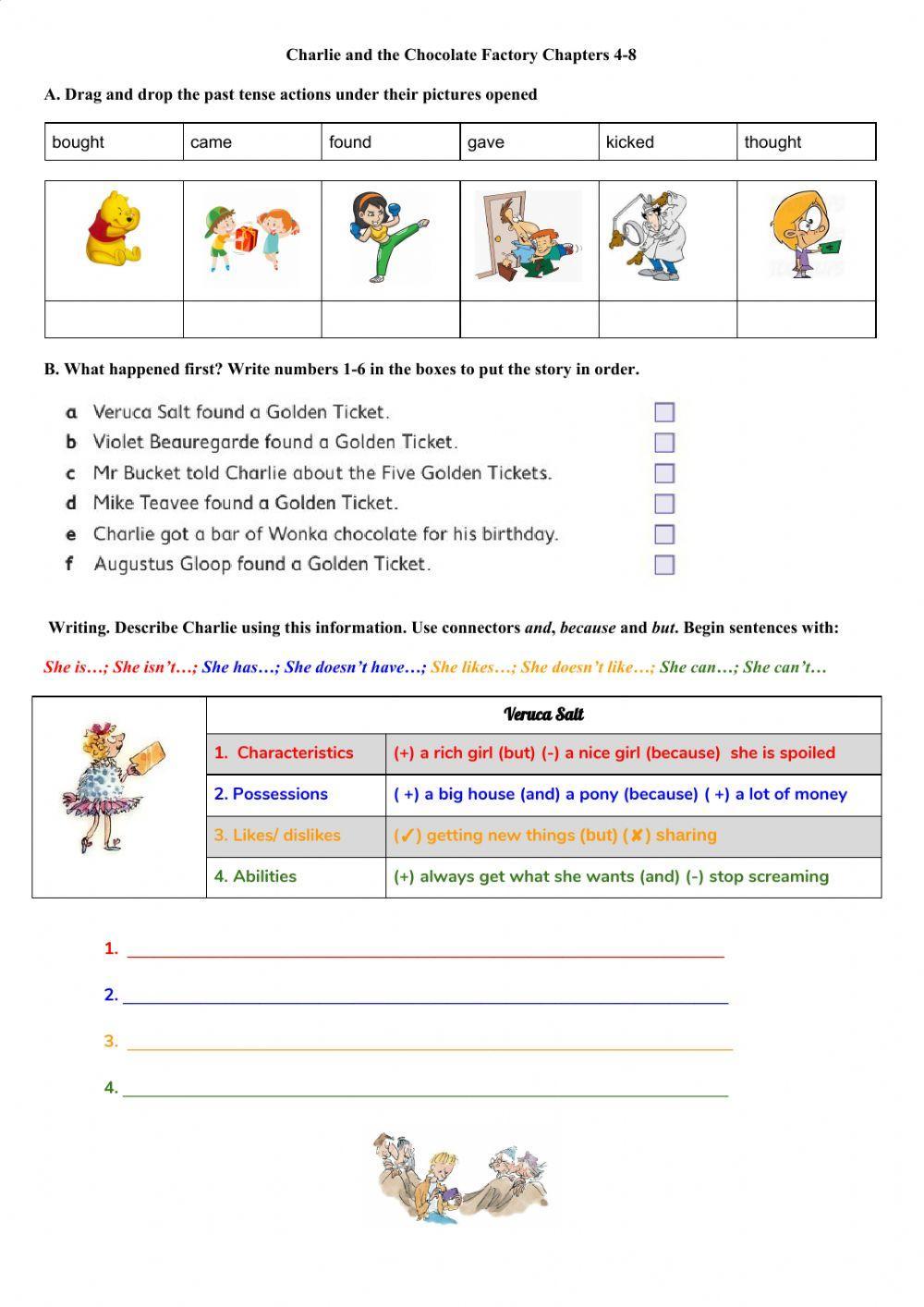 Reading: Charli… | Free Interactive Worksheets | 402535