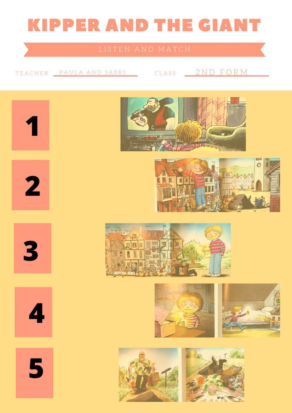 Kipper | María Paula Resnisky | Live Worksheets