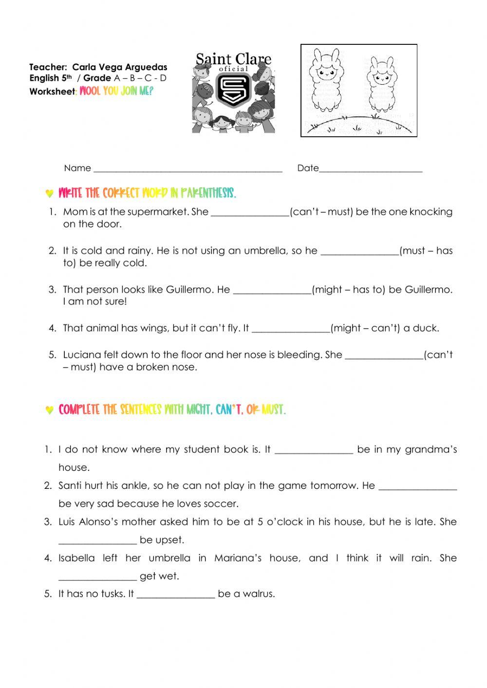 III Test general Practice worksheet | Live Worksheets