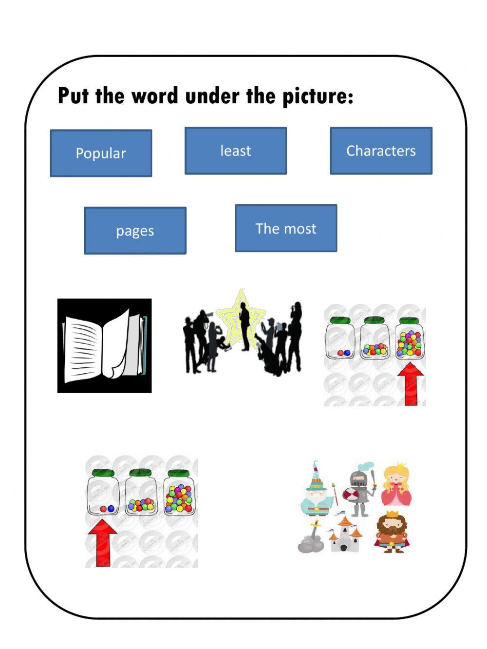Words online exercise for 3 | Live Worksheets