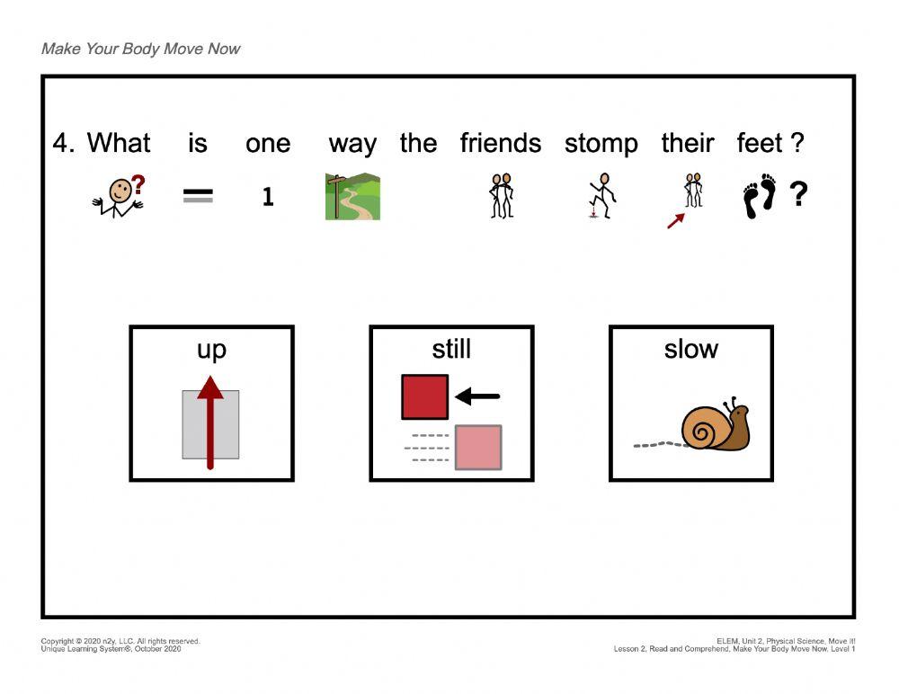 move your body online exercise for | Live Worksheets