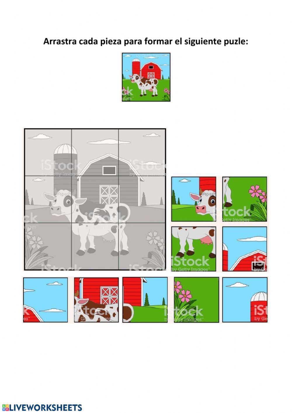 Rompecabezas | Free Interactive Worksheets | 404985