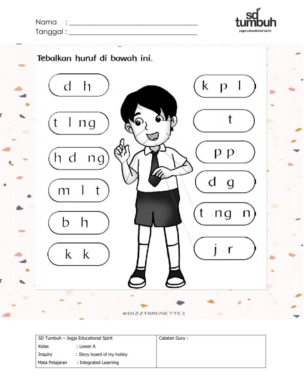 Mengenal Anggota Tubuh dan Panca Indera worksheet | Live Worksheets