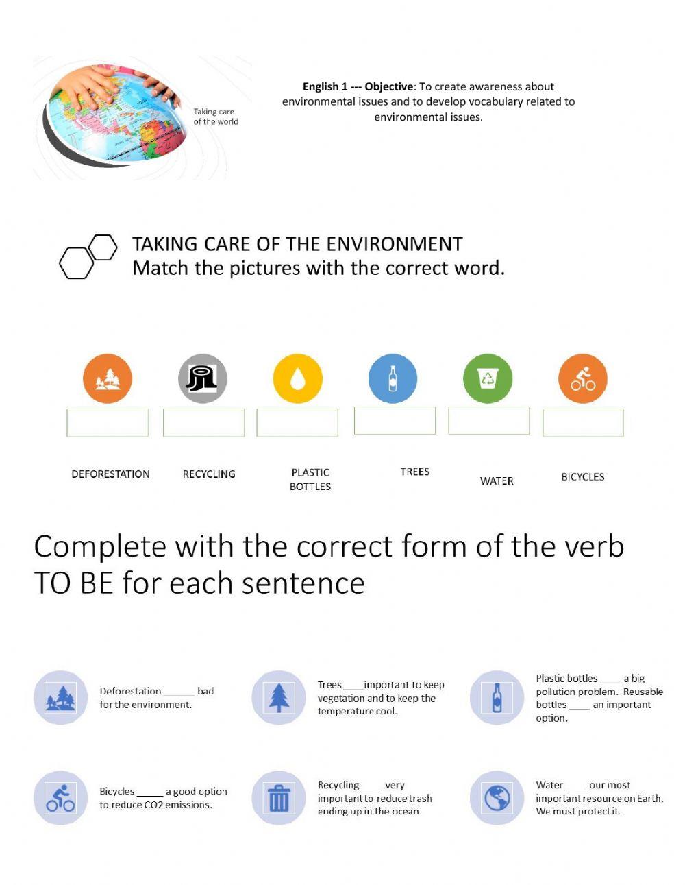Environmental a… | Free Interactive Worksheets | 405132