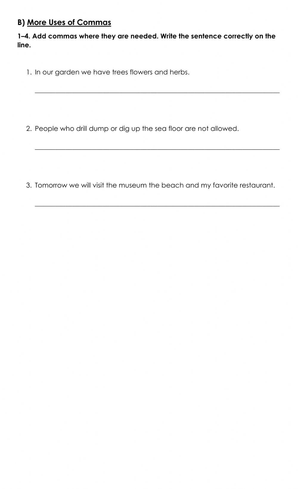Grammar Practice - Week 36 worksheet | Live Worksheets