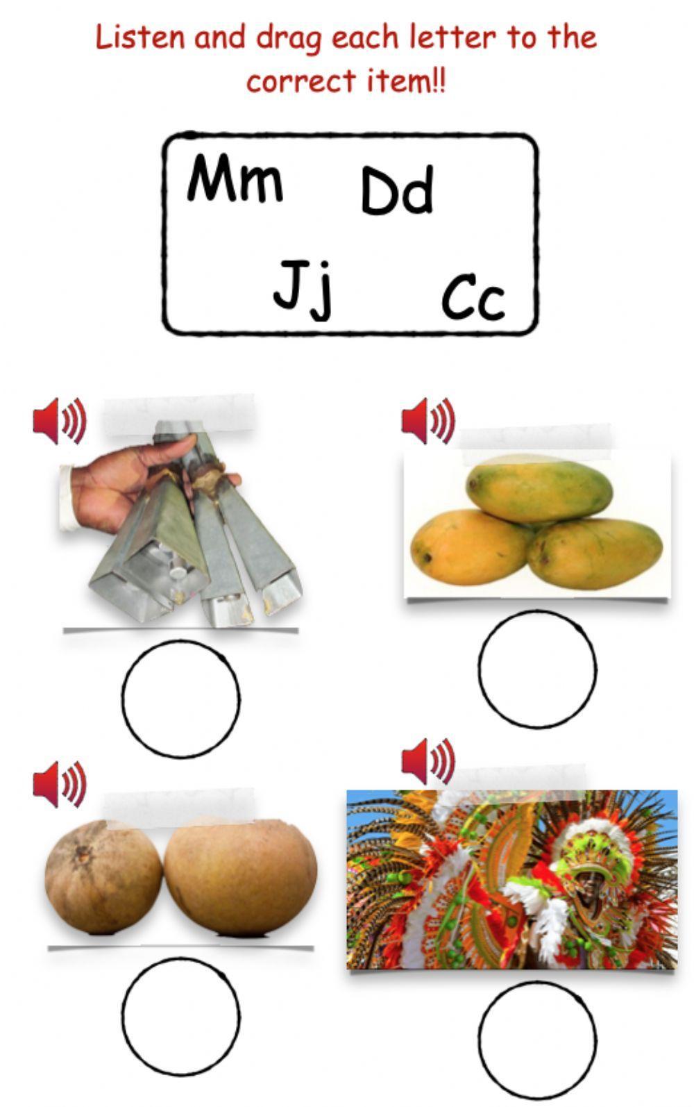 Bahamian Letter Sounds! worksheet | Live Worksheets