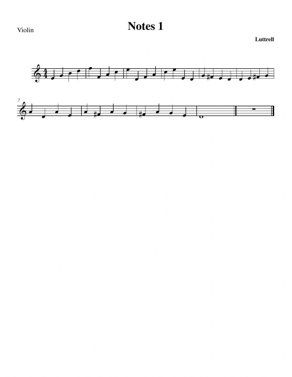 Notes Challenge - Treble Clef worksheet | Live Worksheets