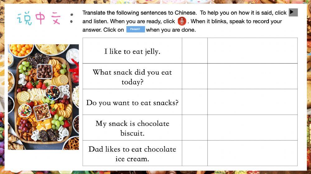 Lesson 8 : Practice Speaking 2 online exercise for | Live Worksheets