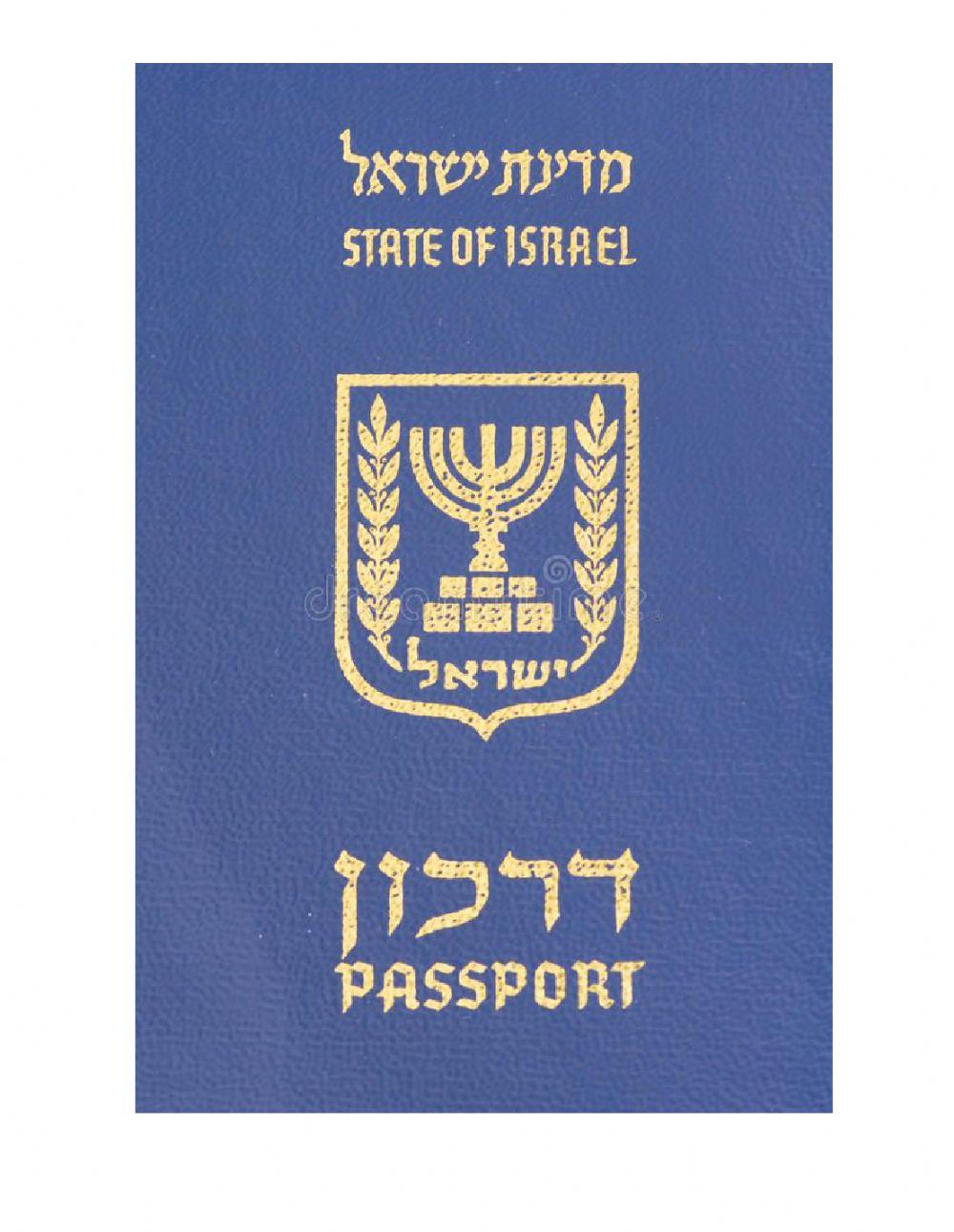 Passport Activity worksheet | Live Worksheets