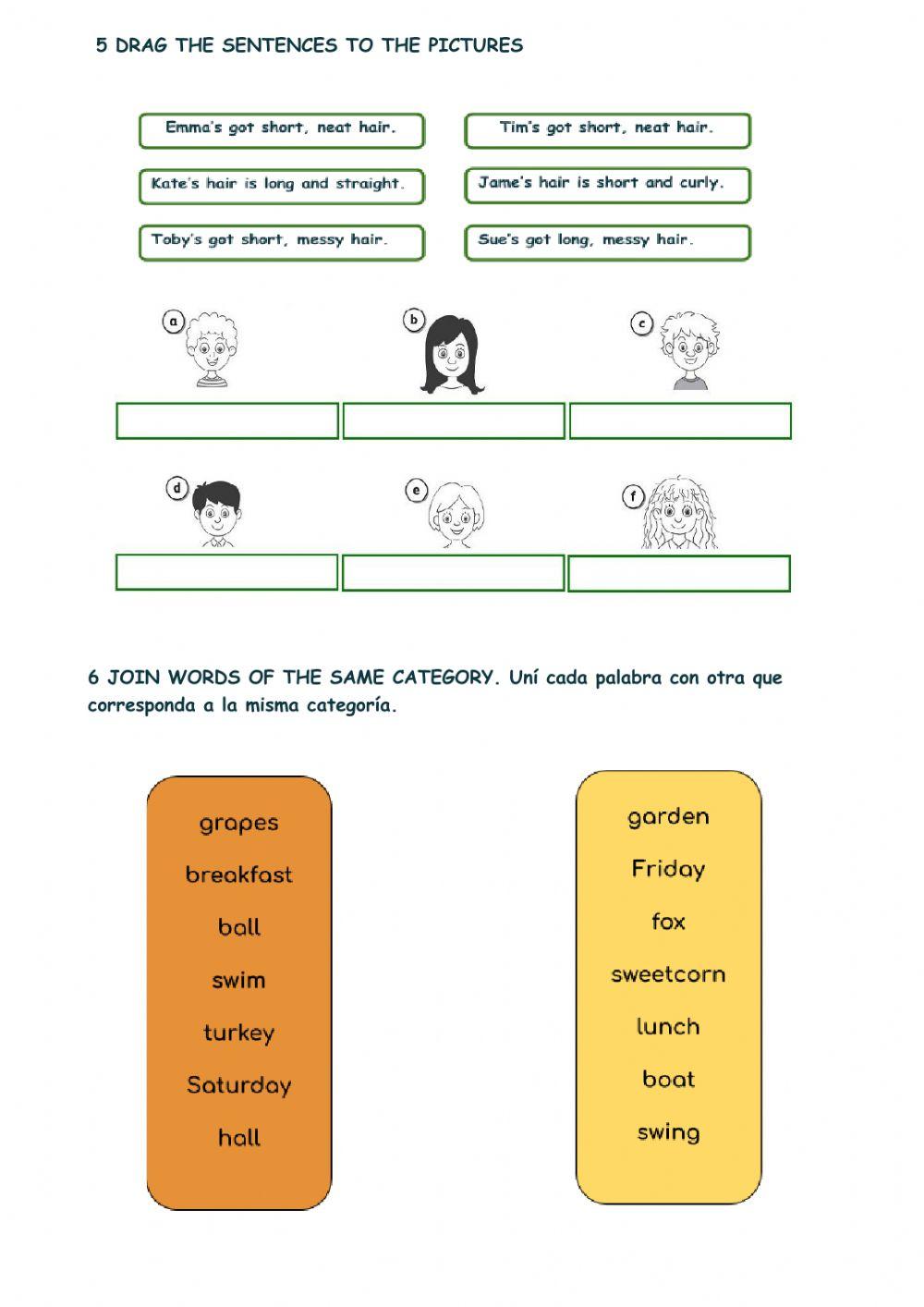 Children 2 Lesson 28 Vocabulary revision worksheet | Live Worksheets