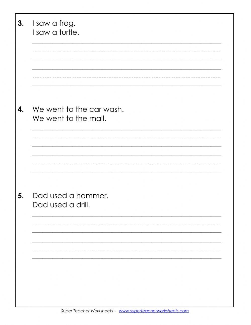 6119877 | Putting sentence together | swisboisar3