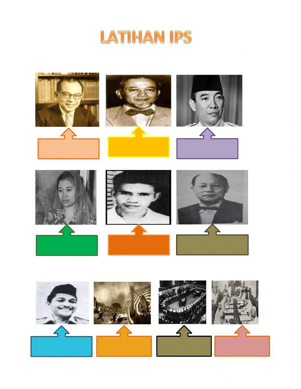 Latihan IPS Tema 2 worksheet | Live Worksheets