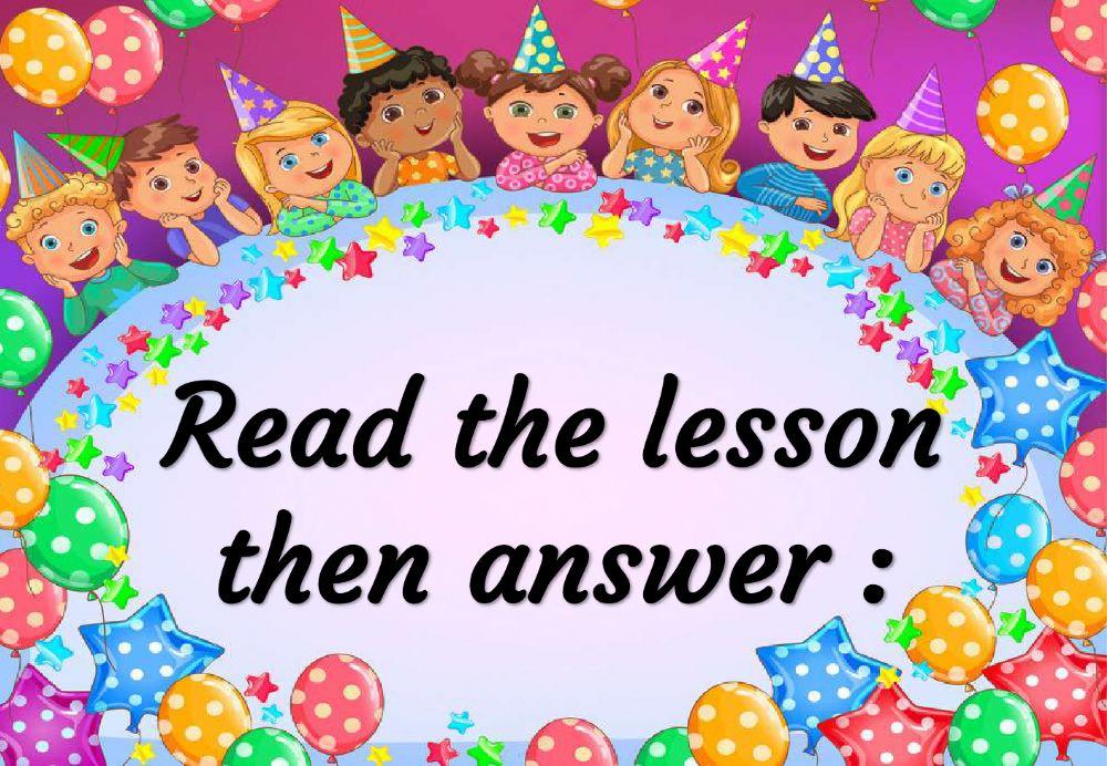 The Lesson Worksheet Live Worksheets