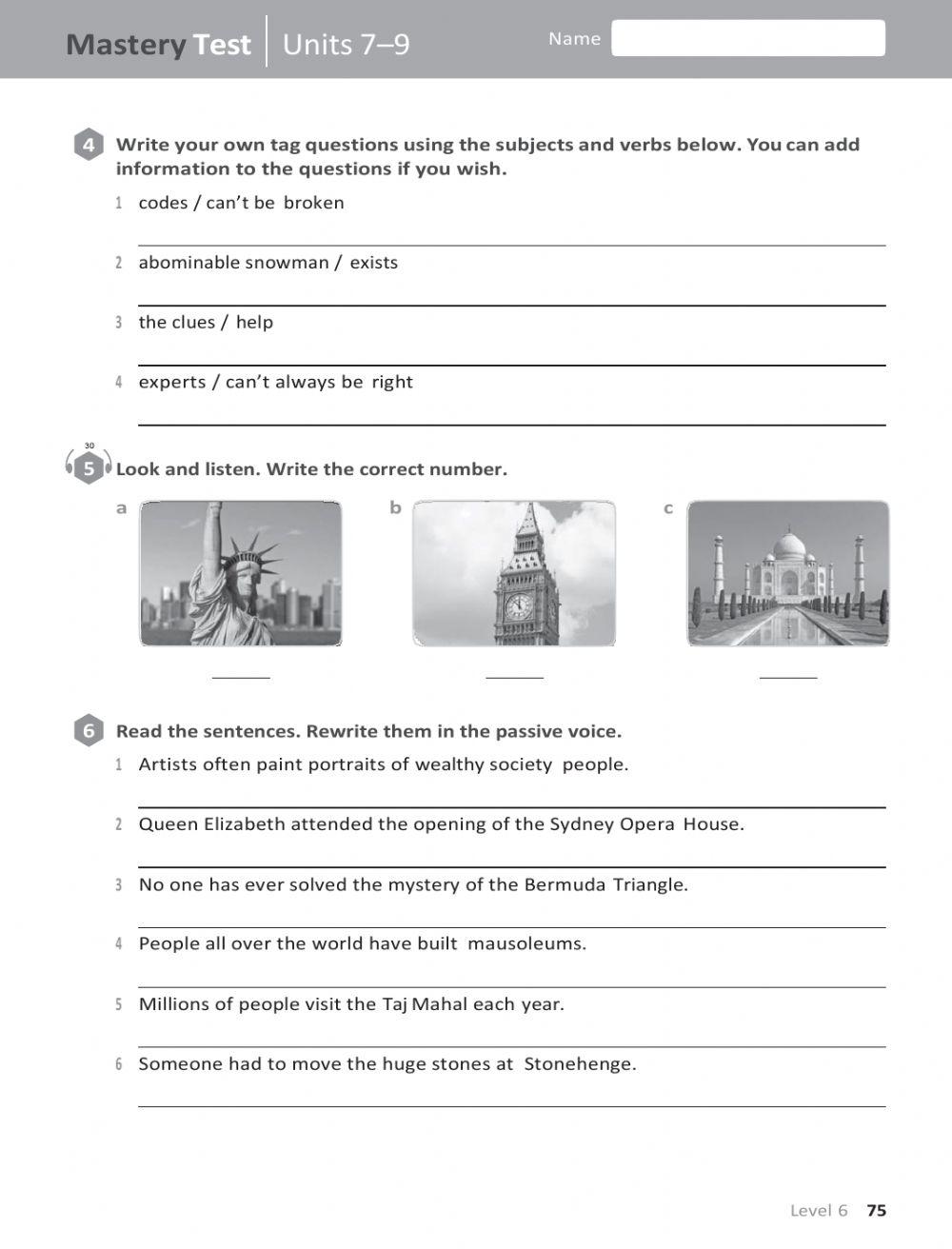 Final Exam online worksheet for 9 | Live Worksheets
