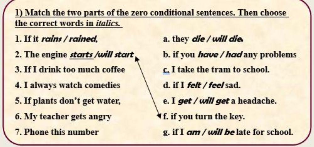 If zero worksheet | Live Worksheets