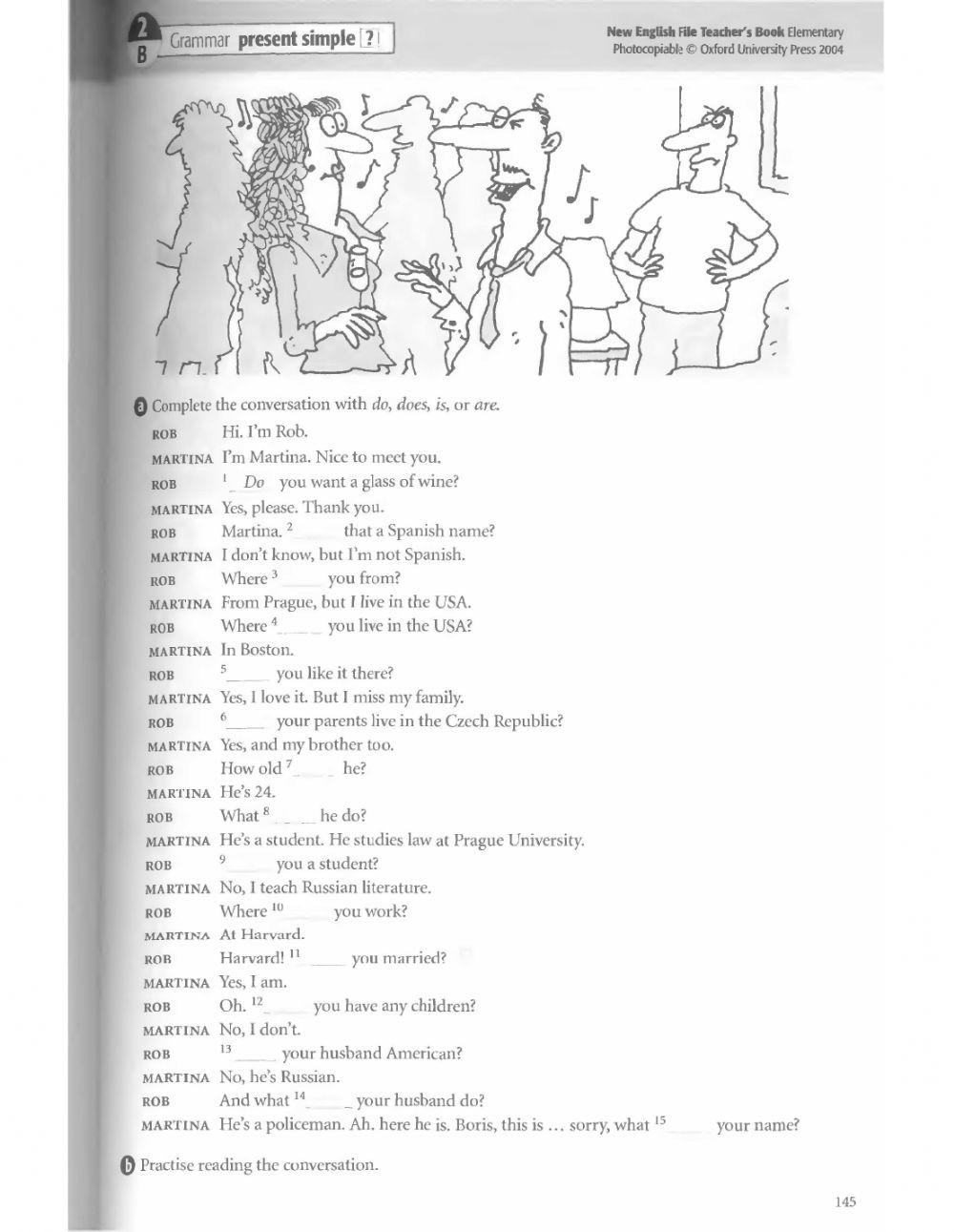 Present simple - affirmative, negative, question online exercise for ...