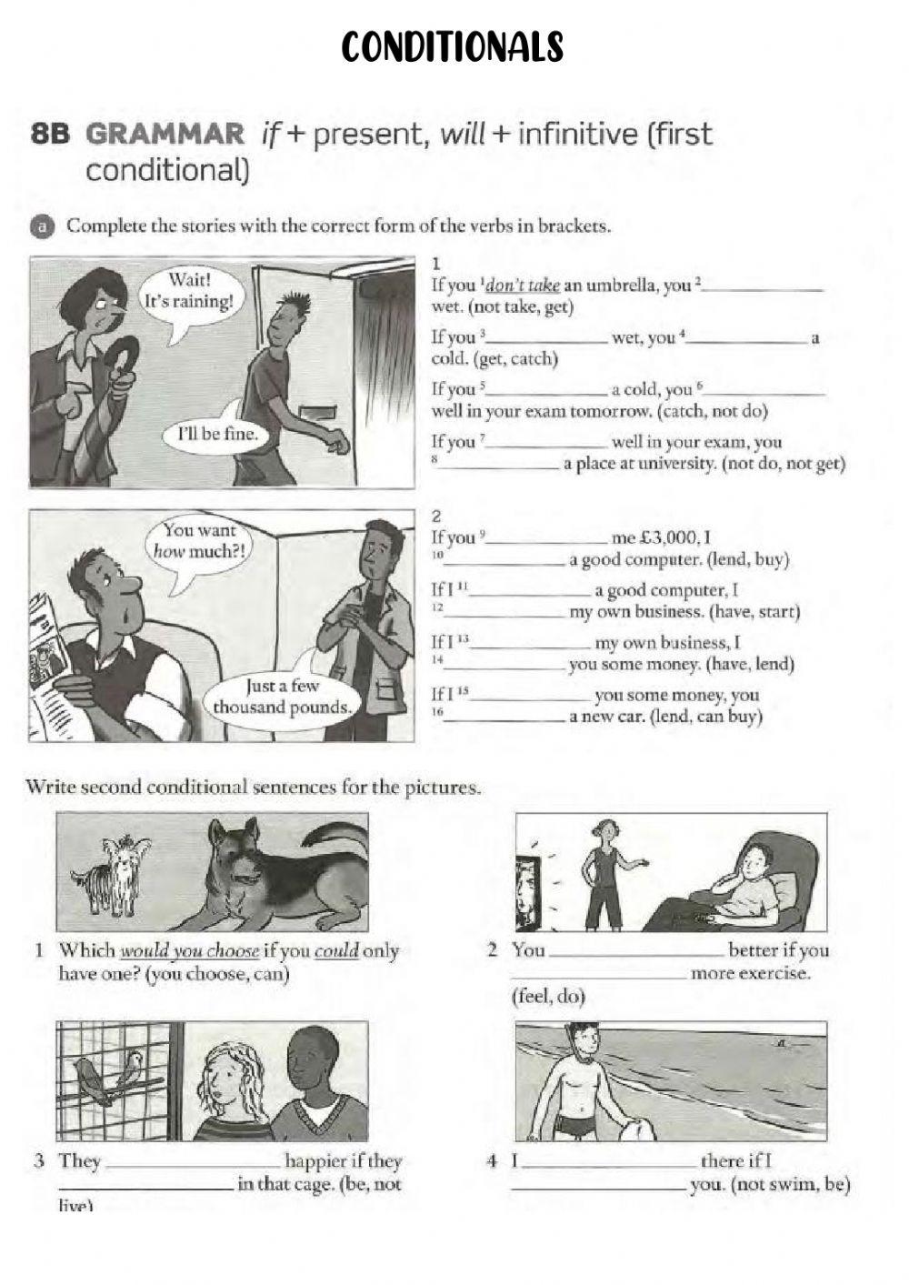 Conditionals Pr… | Free Interactive Worksheets | 6220917