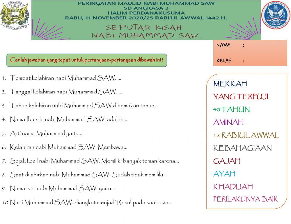 489468 | Kisah nabi muhammad saw. | Rosdiyanti