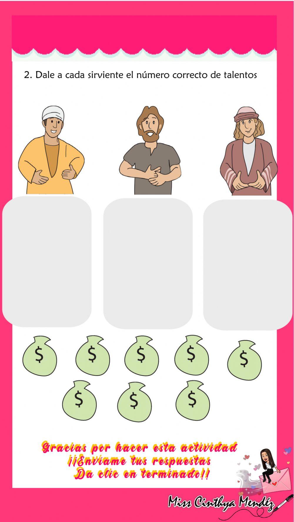 487672 | Parábolas de los talentos | Cinthya Méndez