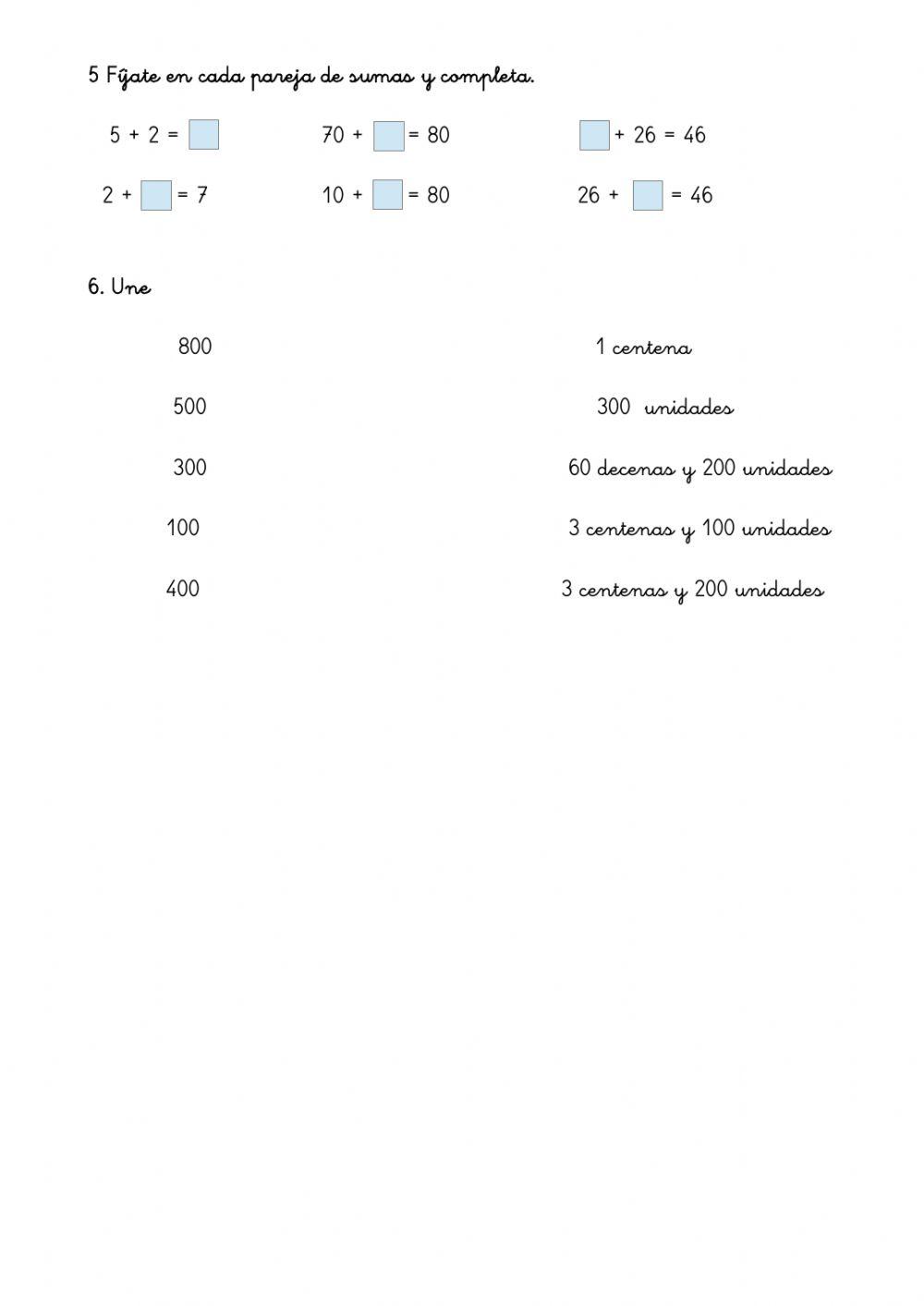 Repaso mate nov… | Free Interactive Worksheets | 490733