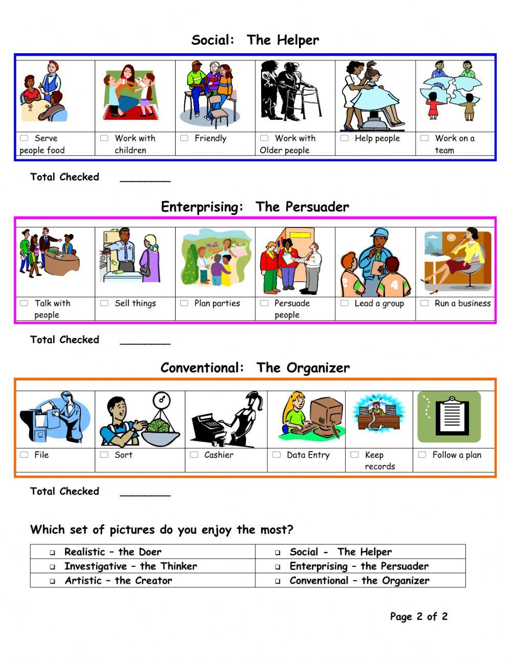 Free Printable Career Interest Inventory For Students - FREE Printables Free Printable Career Interest Inventory For Students - FREE Printables