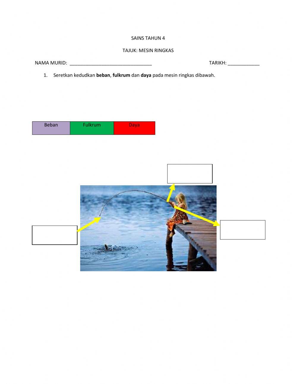 Mesin ringkas interactive worksheet | Live Worksheets