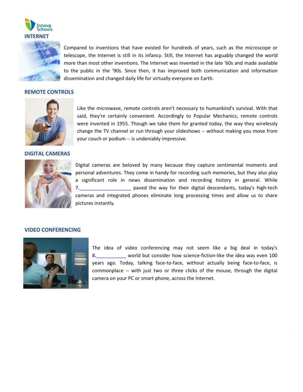 Technology | Free Interactive Worksheets | 493739