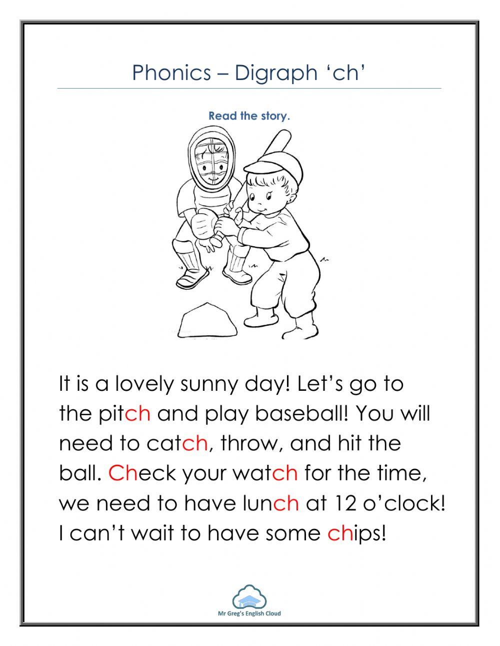 493807 | Digraphs-CH | Erin | LiveWorksheets