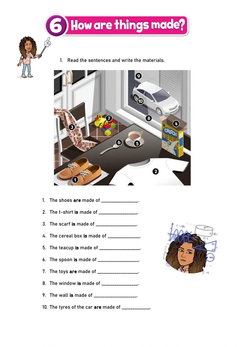 How are things … | Free Interactive Worksheets | 494686