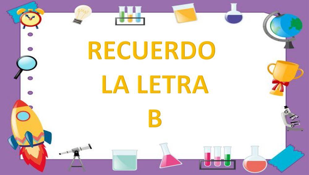 Letra b free activity | Live Worksheets