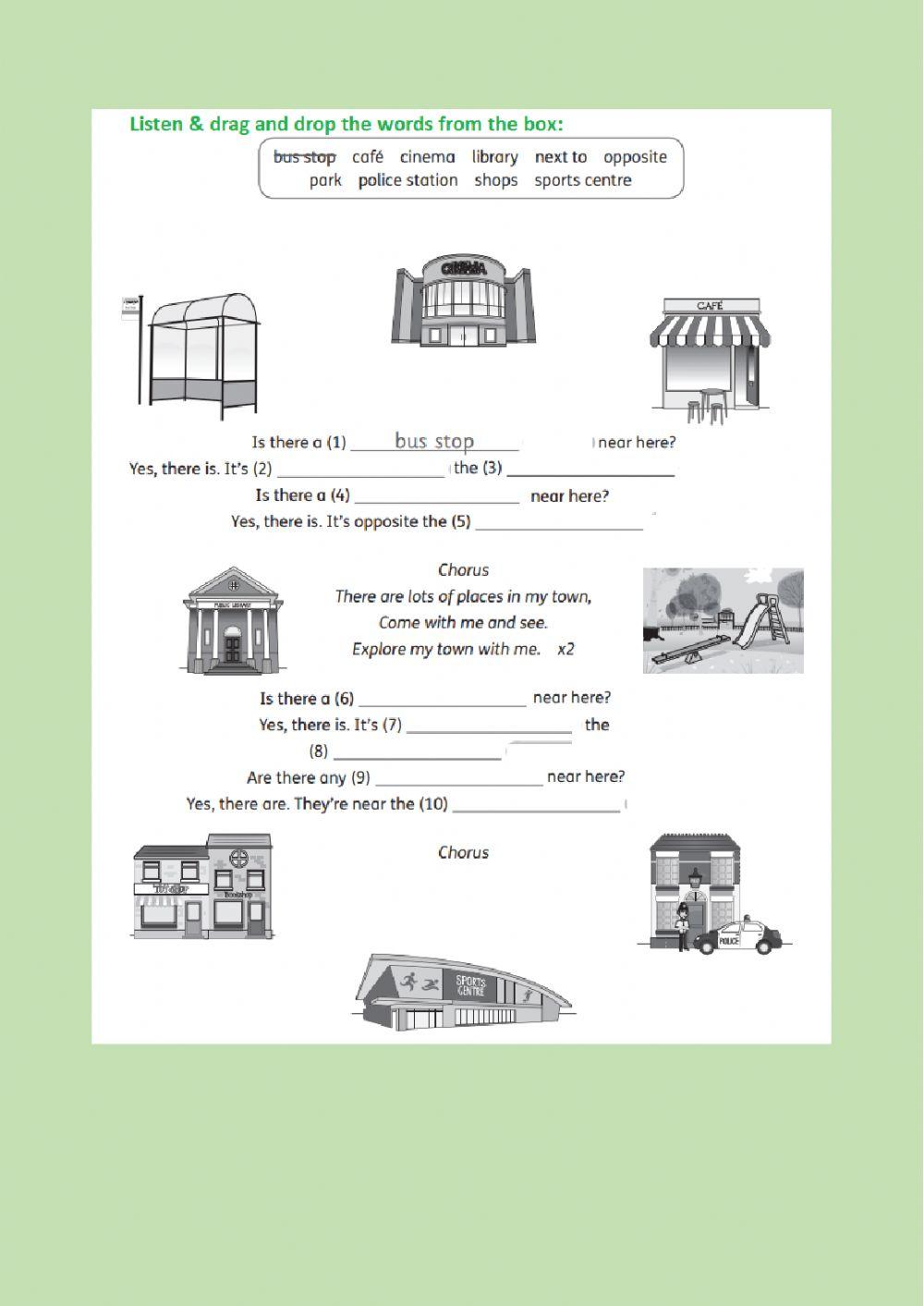 Song unit 6 k3 worksheet | Live Worksheets