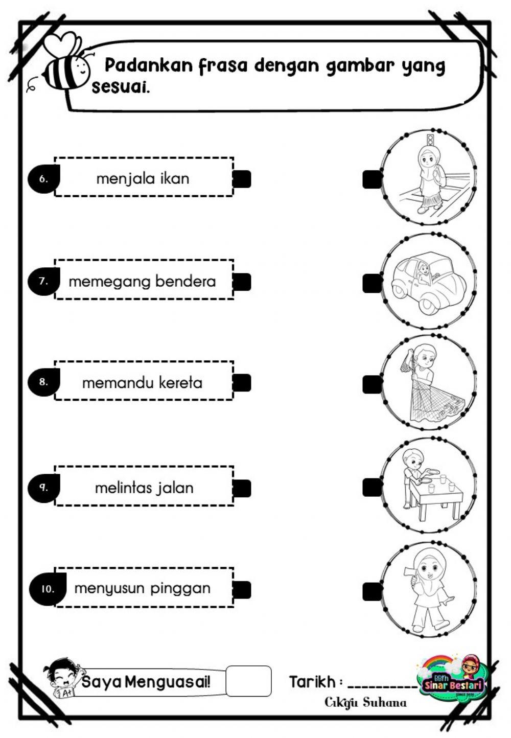 Perkataan Berimbuhan activity | Live Worksheets